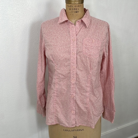 Ruff Hewn | Tops | Ruff Hewn Very Lightweight Cotton Pink Floral Print ...